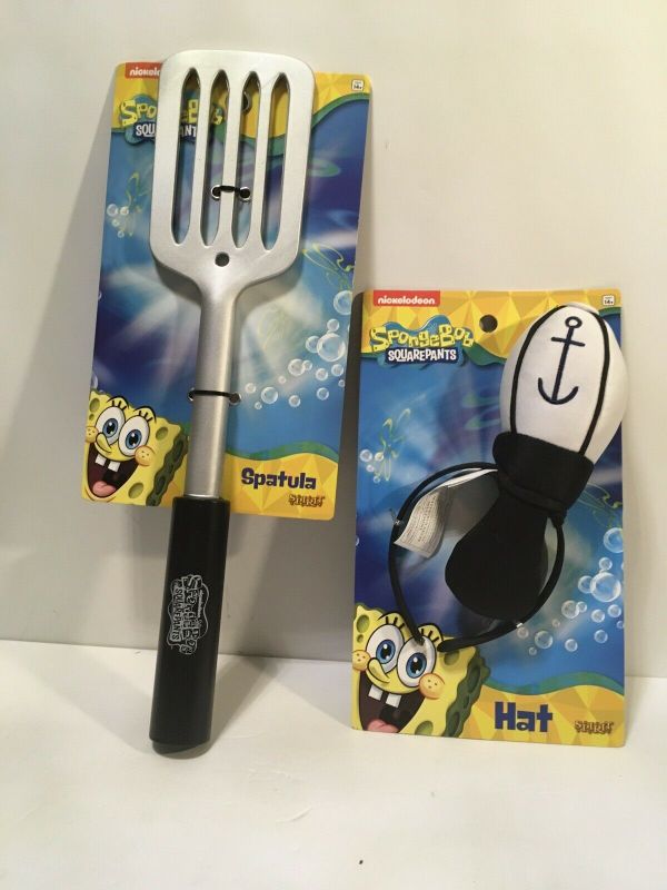 Spongebob Squarepants The Krusty Krab Spatula And Hat Spirit Halloween ...