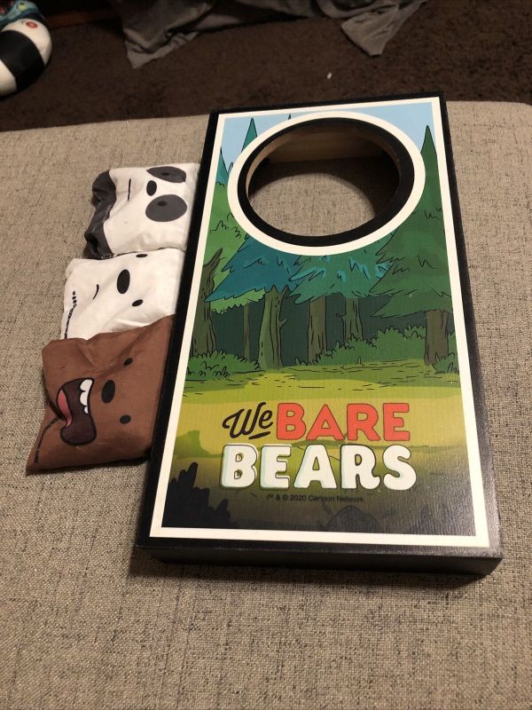 Loot Crate Exclusive We Bare Bears Mini Cornhole/Bean Bag Toss | #69625828