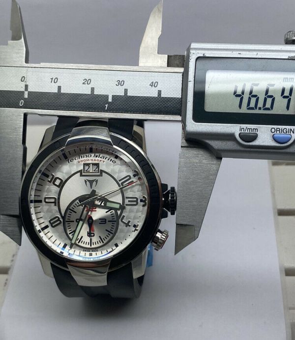Old Stock TECHNOMARINE WATCH UF6 DUAL TIME Men’s Dive Wrist Watch ...