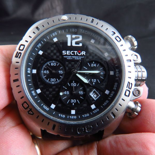SECTOR 600 NO LIMIT CHRONOGRAPH QUARTZ MEN WATCH | #69673424