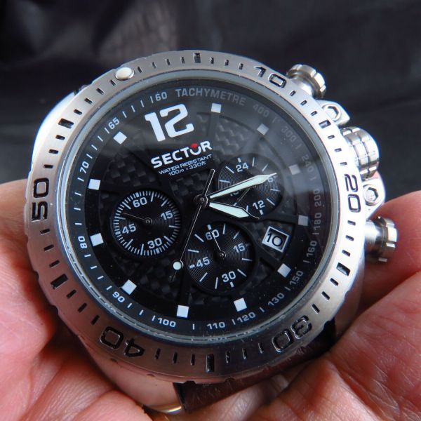 SECTOR 600 NO LIMIT CHRONOGRAPH QUARTZ MEN WATCH | #69673424