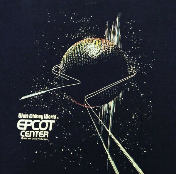 VTG 80s Walt Disney World Epcot Center Rare Vintage Grand Opening 1982 ...