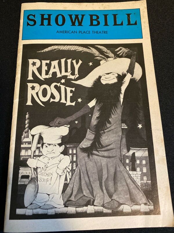 Really Rosie Theater Showbill American Place Maurice Sedak Carole King ...