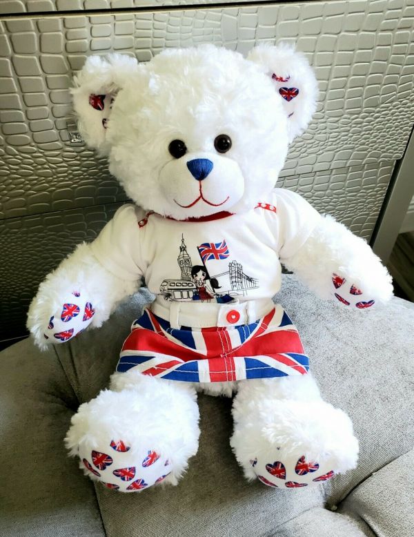 Build A Bear I Love London Royal Palace Britain Plush Outfit Limited ...