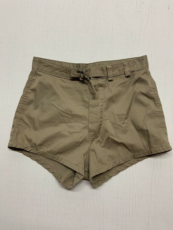 VINTAGE US Navy Swim Trunks Khaki 30” VINTAGE | #69710704