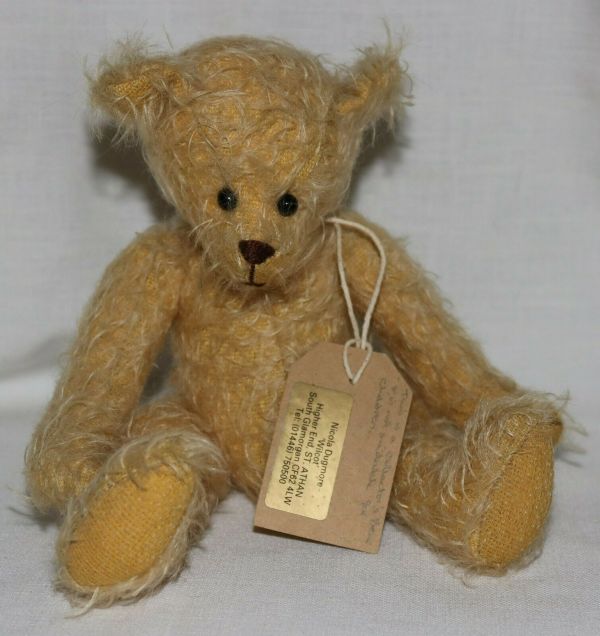 " MEL " A Welsh Mohair 9 Inch Jointed Teddy Bear Hand Made By Nicola ...