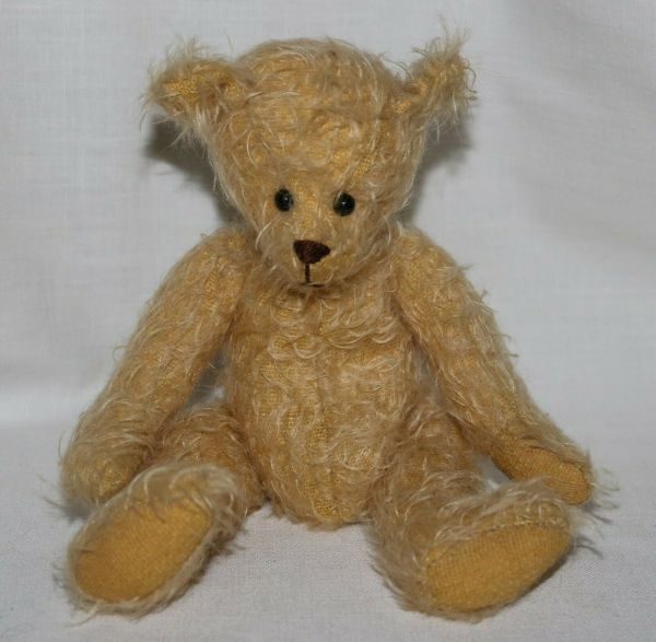 " MEL " A Welsh Mohair 9 Inch Jointed Teddy Bear Hand Made By Nicola ...