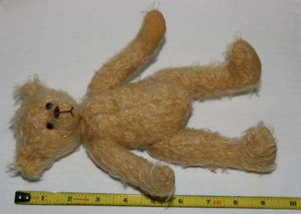 " MEL " A Welsh Mohair 9 Inch Jointed Teddy Bear Hand Made By Nicola ...