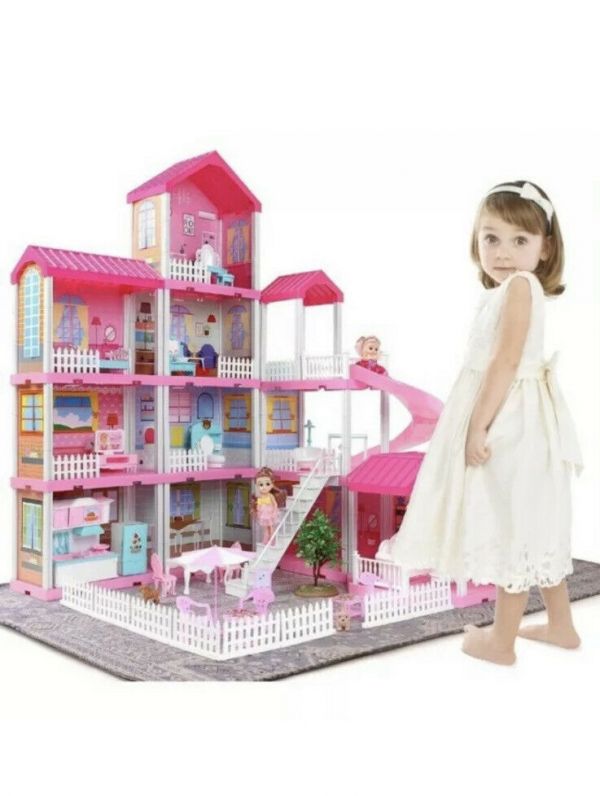 Temi Pretty Dollhouse My Dream House Luxury Villa Open Box | #69826526