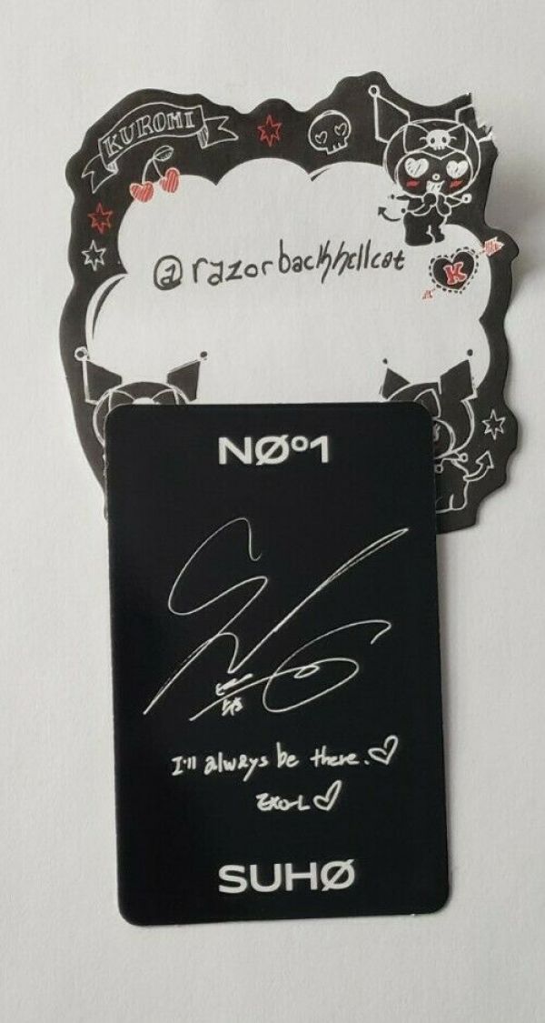 Exo Obsession Suho Official X - Exo Version Photocard | #69967516