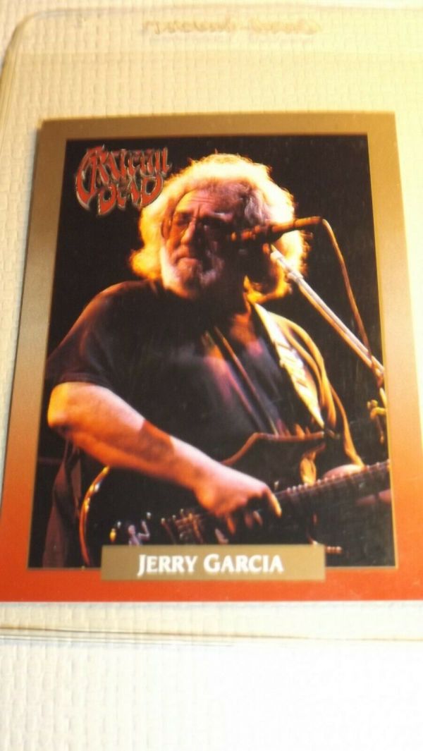1991 Brockum Rock Card Legacy Jerry Garcia With Plastic Cover 50 Off ...