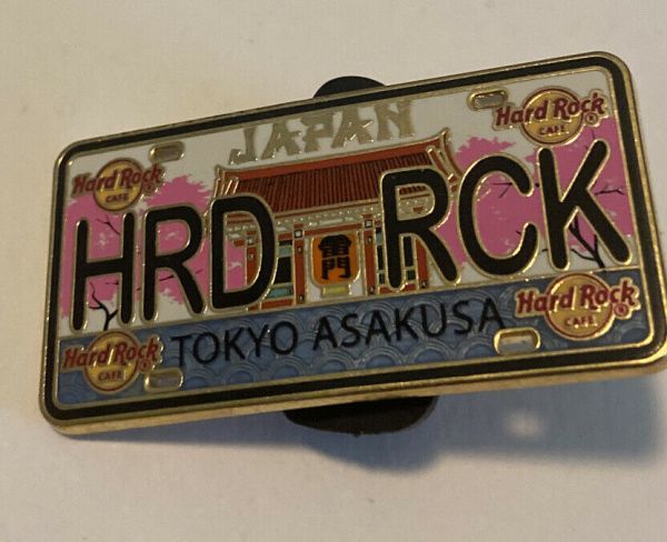 Hard Rock Cafe Tokyo Asakusa Japan License Plate Series Pin | #69996907