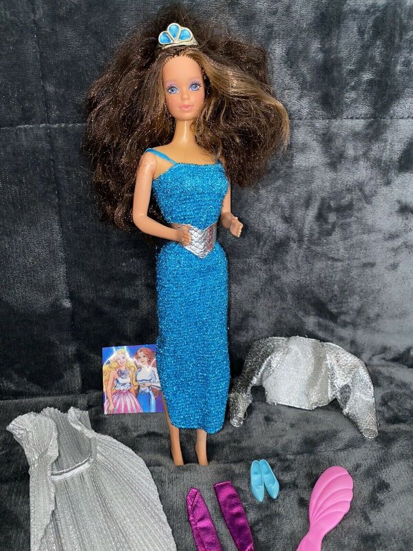 80s Superstar Era Vintage Barbie Jewel Secrets Whitney 1986 Mattel Doll ...