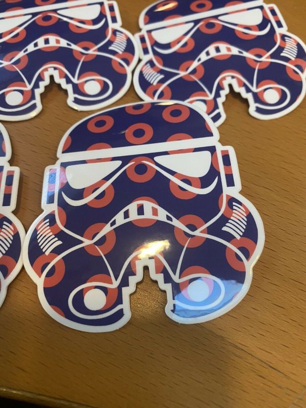 5 Phish Donut StormTrooper Stickers Trey Anastasio Fishman Star Wars ...