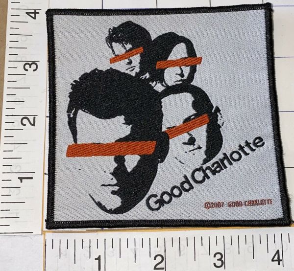 1 GOOD CHARLOTTE AMERICAN ROCK BAND MUSIC CONCERT CREST MUSIC PATCH ...