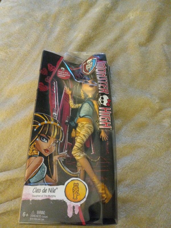 Mattel Monster High Cleo De Nile Daughter Of The Mummy Doll Ghouls 7398
