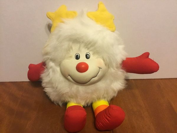 Vintage 1983 RAINBOW BRITE Star Sprite White Plush Hallmark Mattel ...