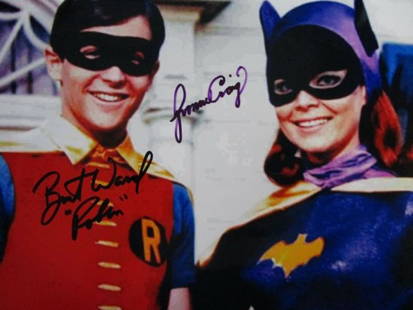 Burt Ward Yvonne Craig Batman Autograph Signed Photo WCOA | #70181902