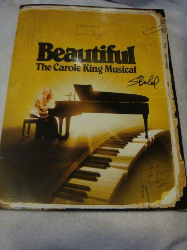 The Carole King Musical Souvenir Program Broadway Show Play Theater ...